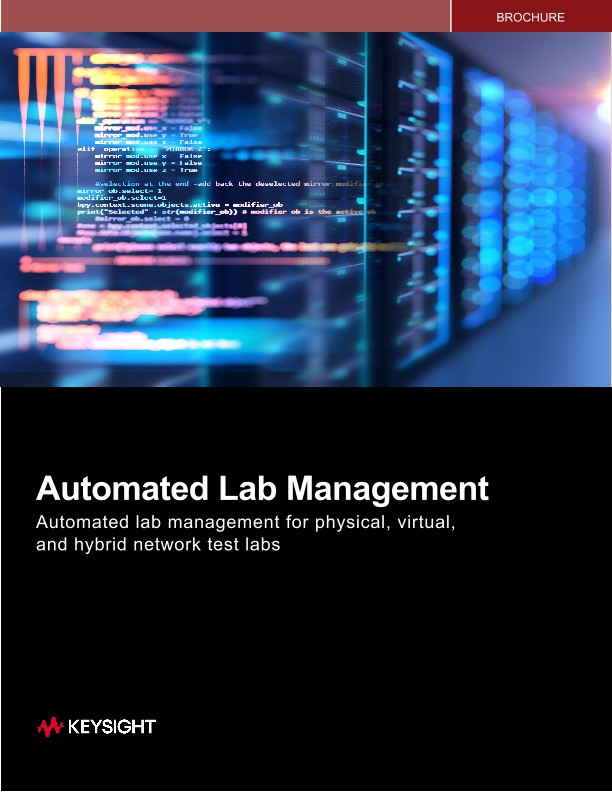 Automated Lab Management PDF Asset Page | Keysight